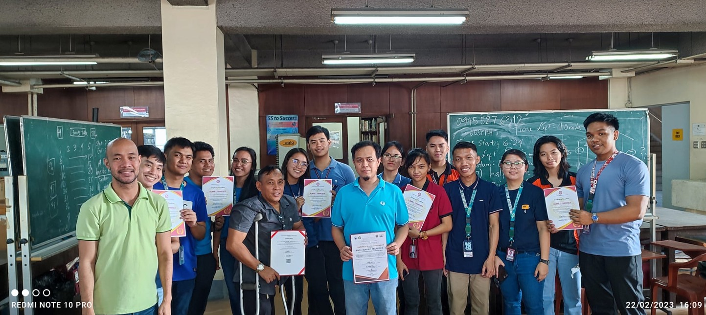 The TUP-IRTC successfully organized the Wave 1 of Advanced DC and AC ...