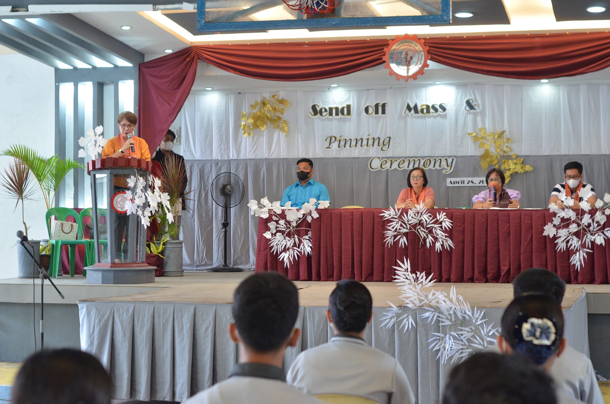 Send Off Mass and Pinning Ceremony of the new batch of Student Teachers ...