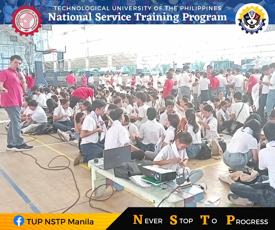 The National Service Training Program (NSTP) Training commenced on ...